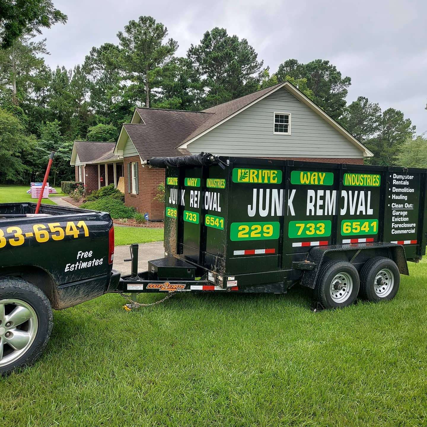 Omega Dumpster Rental – Rite Way Industries, Junk Removal Dumpster Rental